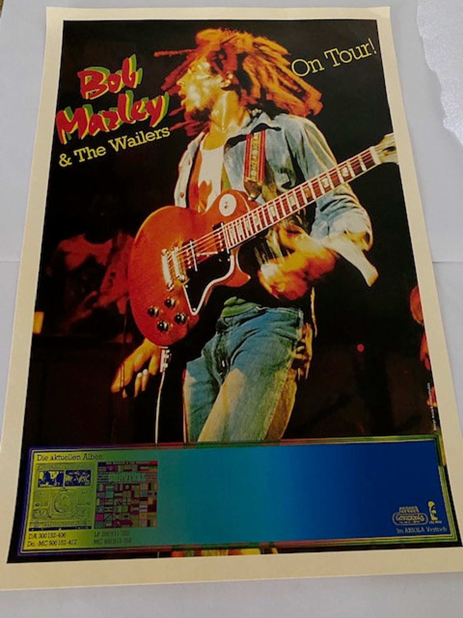 Bob Marley Tour Lobby Card - Etsy