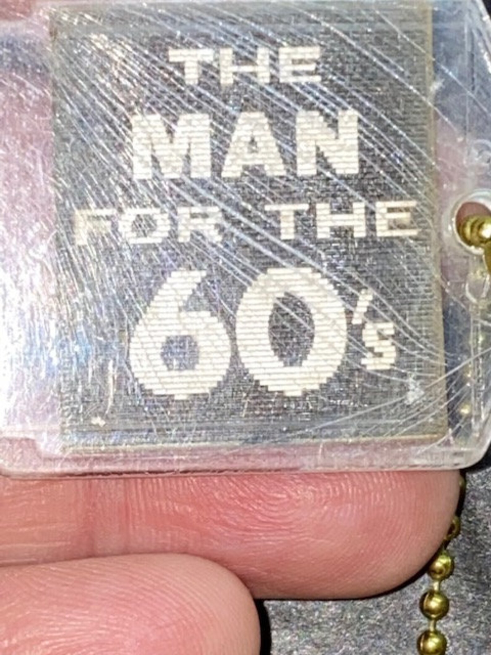 President John F Kennedy JFK Flicker Button Keychain 1960's - Etsy