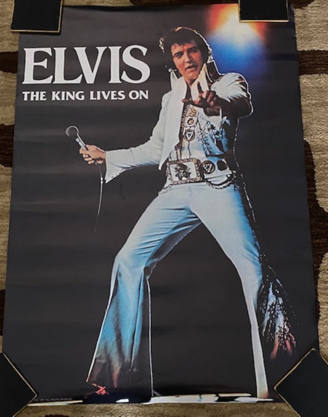 Elvis Memorial Poster 1977 - Etsy