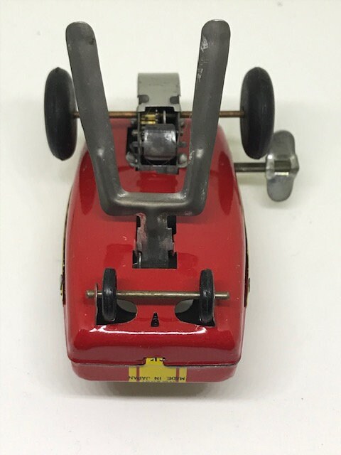 Vintage 1960's Yone Japanese Tin Acro Car Mechanical Wind up Toy in ...