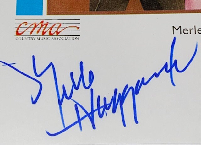 Country Icon Merle Haggard Autographed Item JSA - Etsy