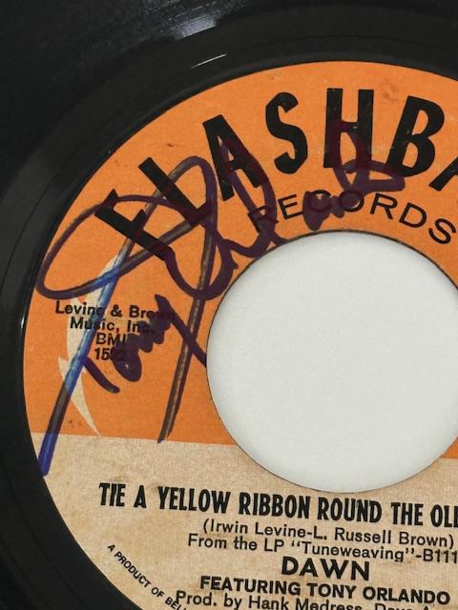 Tony Orlando & Dawn Autographed 45 Record (JSA) - Etsy