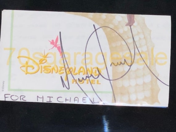 Michael Jackson Real Signature