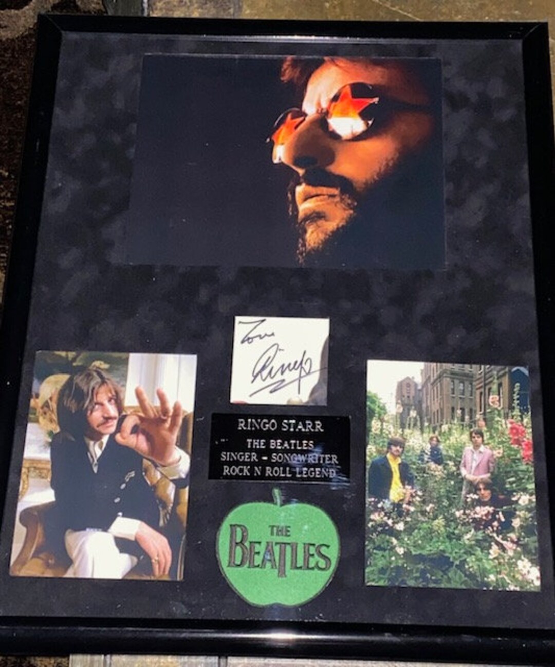 Ringo Starr the Beatles Autographed Framed Item (JSA LOA) - Etsy