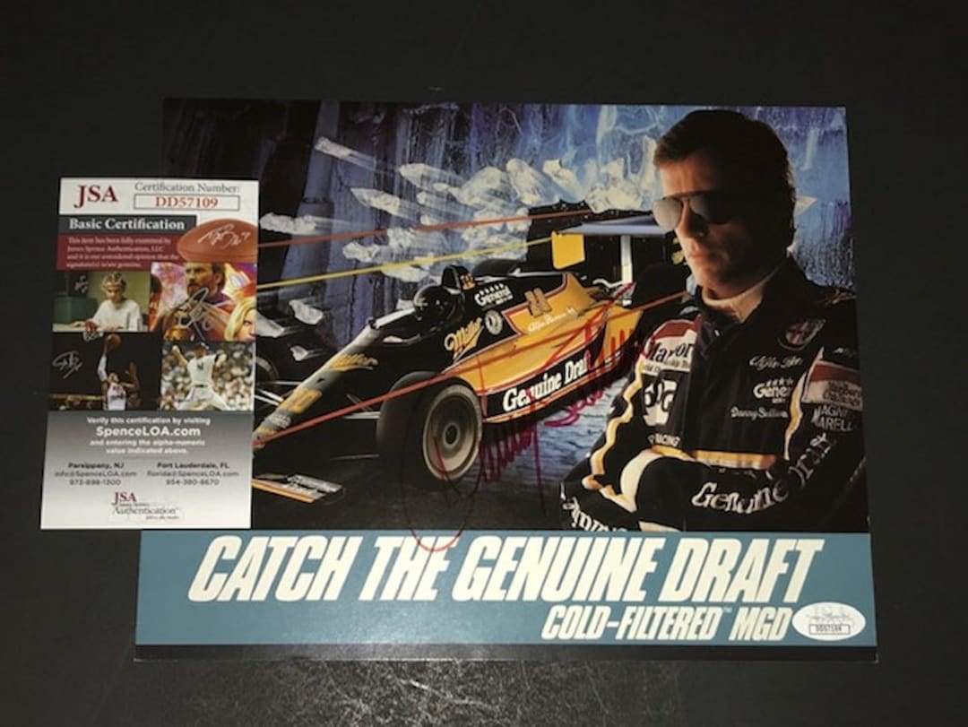 Danny Sullivan Autographed Item Indy 500 Car Champion (JSA) - Etsy