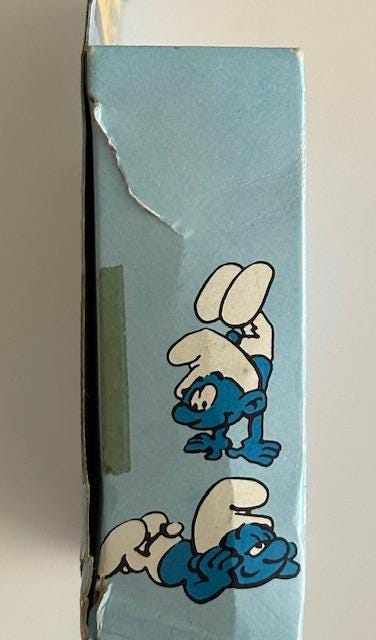Smurf Boat Playset #5 Peyo 1980 - Etsy