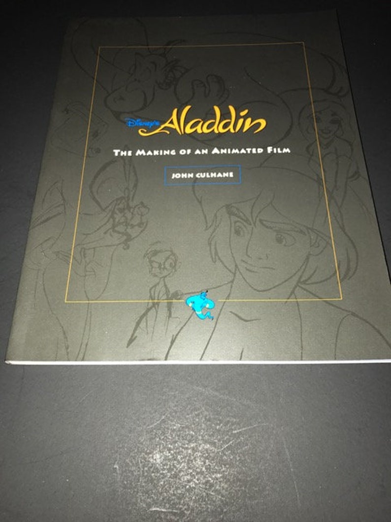 Disneys Aladdin the Making of an Animated Film Book 1992 - Etsy