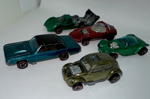 Hot Wheels Red Line Set 1967 1968 1969 (set of 19 Cars) - Etsy