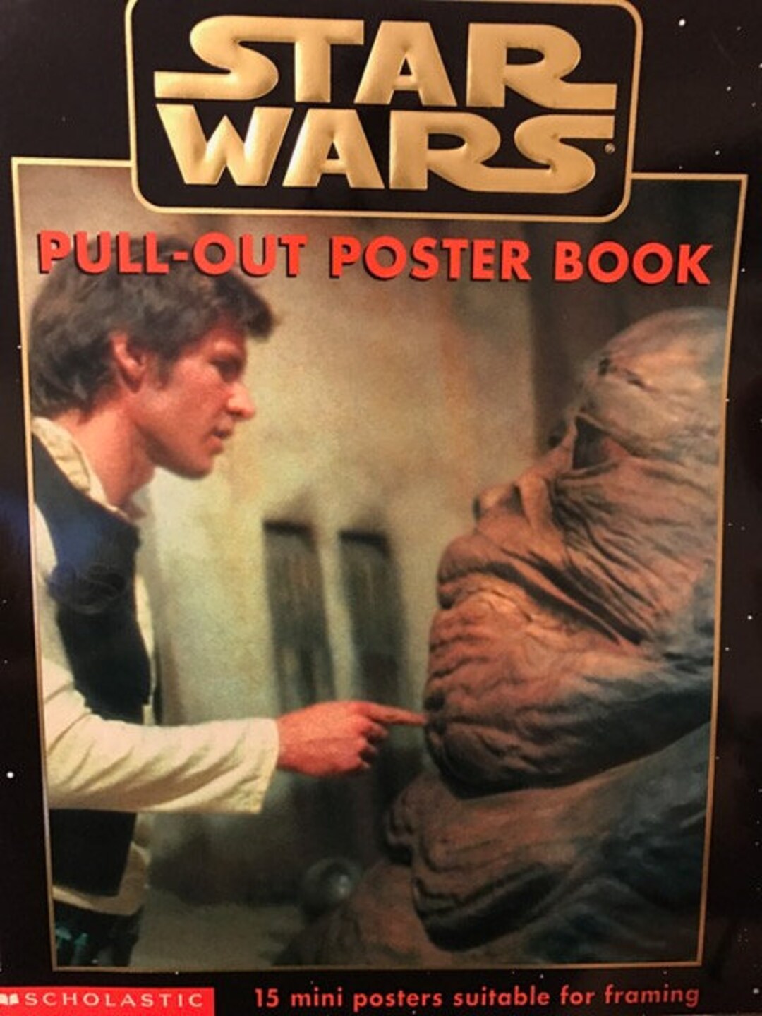 STAR WARS Pull Out Poster Book Scholastic 1997 - Etsy