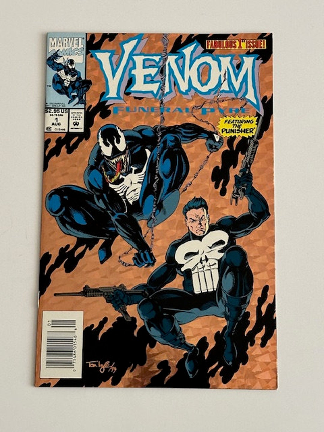 Venom Funeral Pyre # 1 Comic 1993 Marvel Comics Foil Cover - Etsy