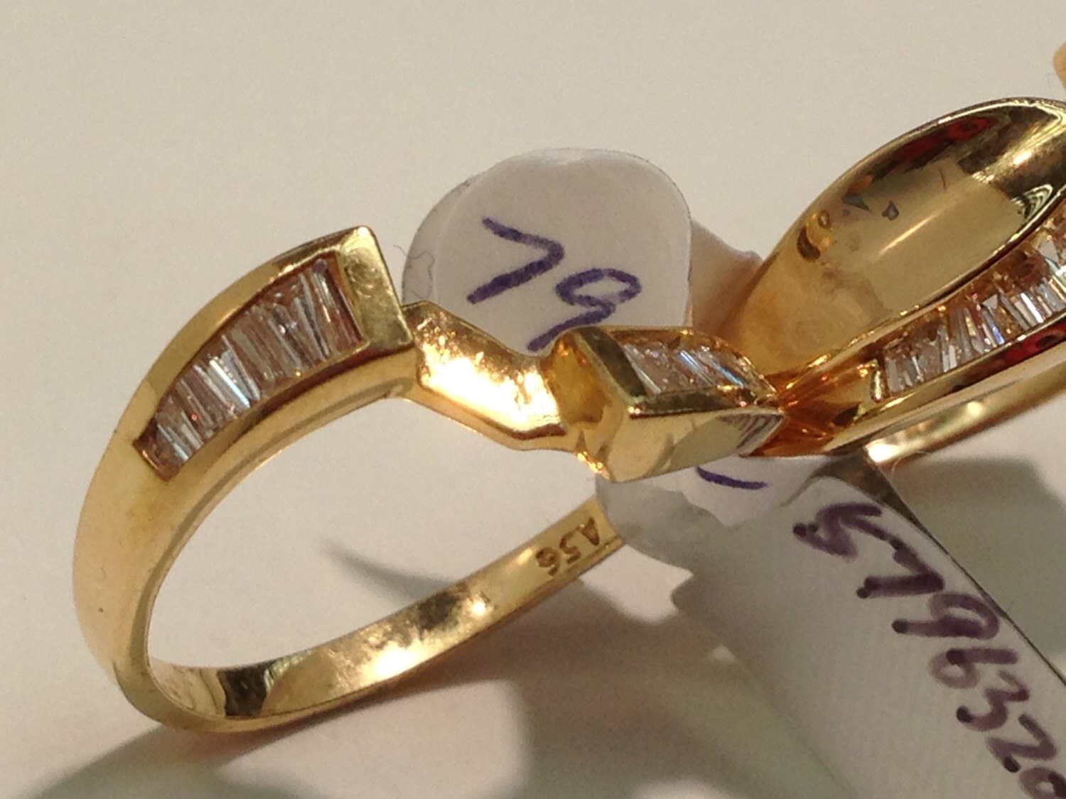 Handmade Vintage Diamond Engagement Ring Set in 14K Gold | Etsy