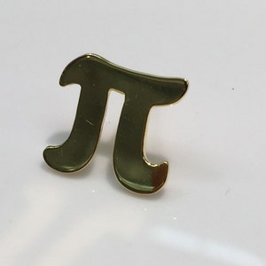 Mathematical Symbol Pi Tie Tac/lapel Pin - Etsy