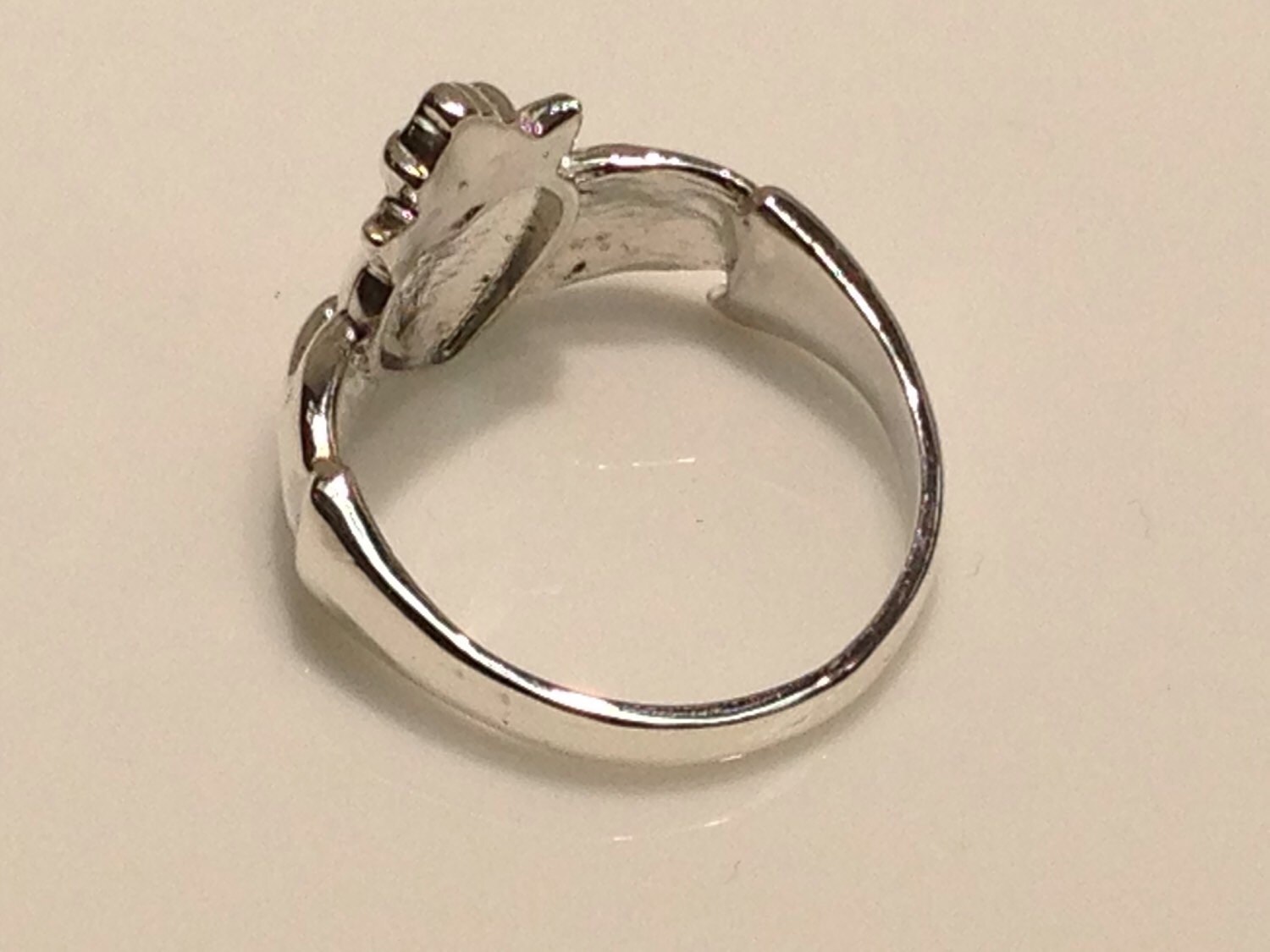 Claddagh Ring Handmade in Sterling Silver | Etsy