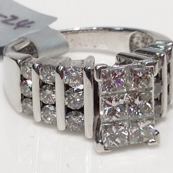 Invisible Set Ring - Etsy