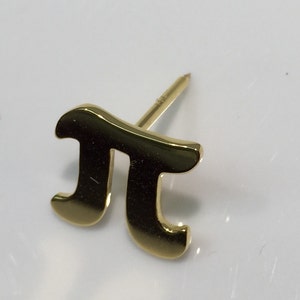 Mathematical Symbol Pi Tie Tac/lapel Pin - Etsy
