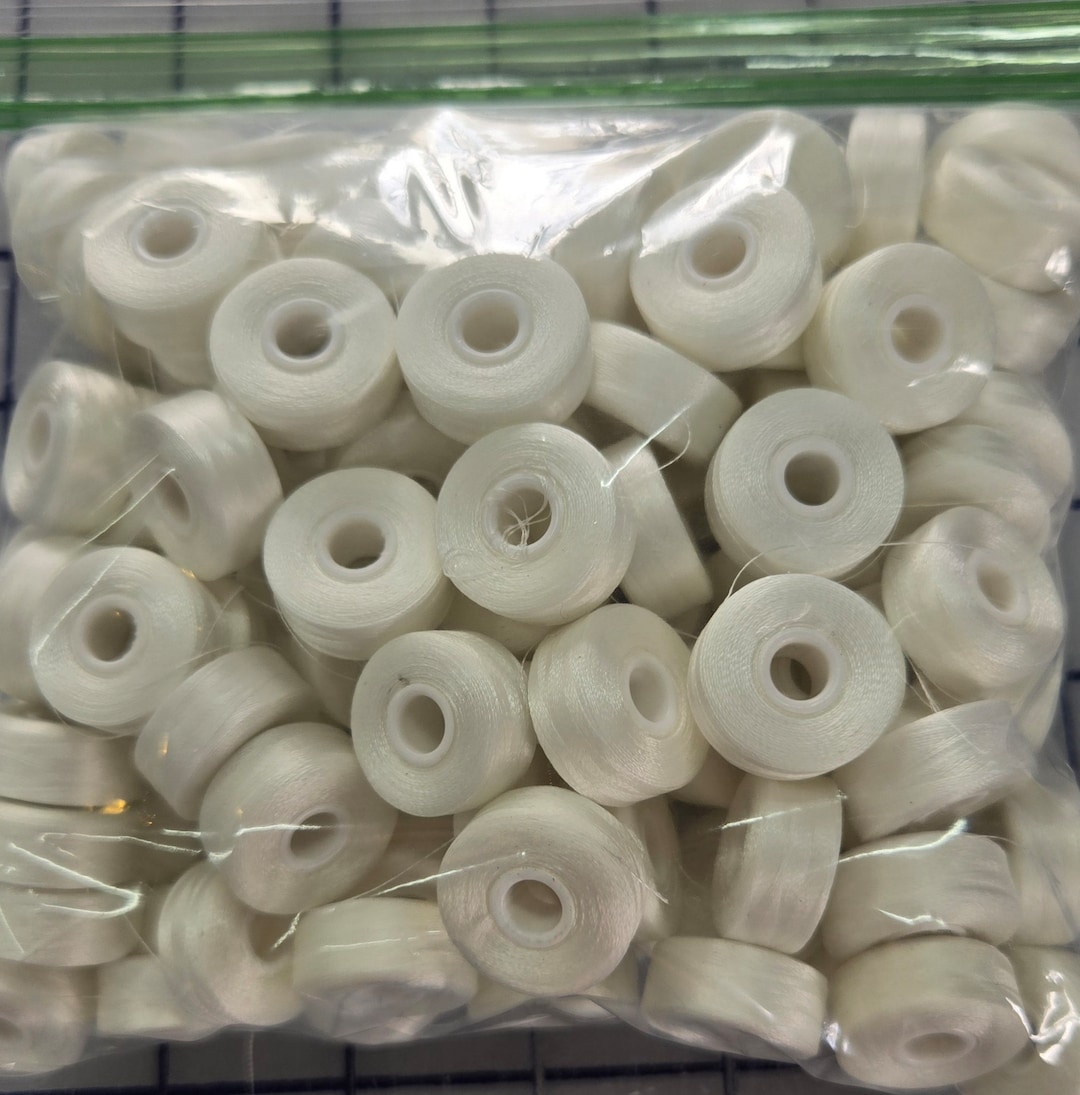 Prewound Embroidery Bobbins Size L Sideless - Etsy