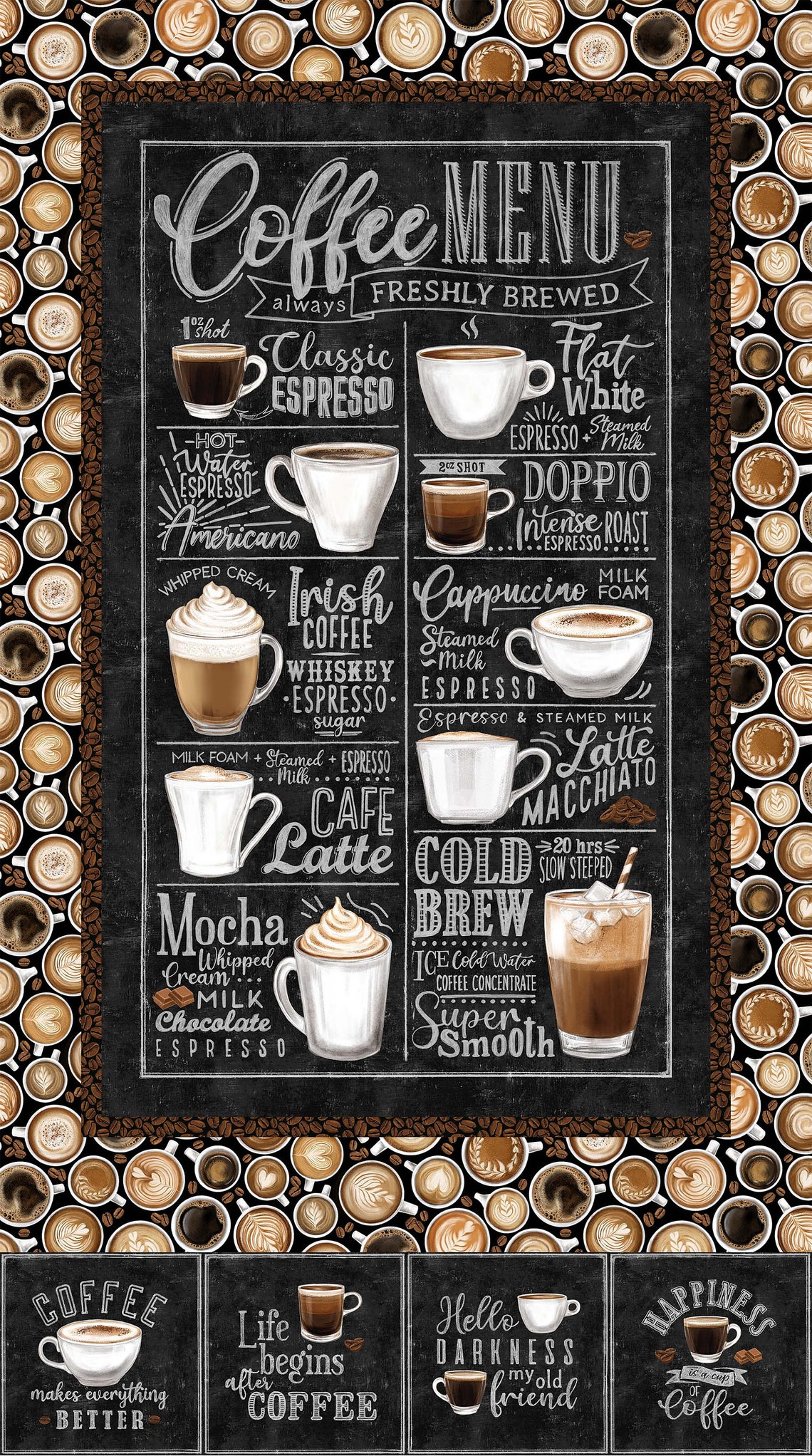 Cafe Culture Panels 24"x43" - Etsy