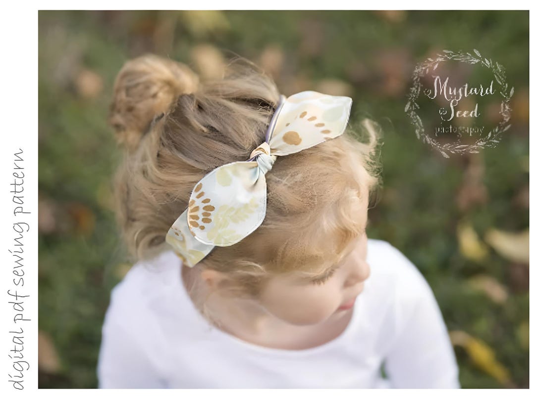 Headband - Sizes 0-3mo to 3+yrs - Digital Pdf Sewing Pattern - Etsy