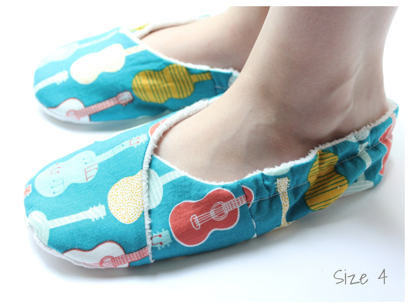 Youth-women's Slipper - Wrap-overs - Sizes 1 to 13 - Digital Pdf Sewing ...