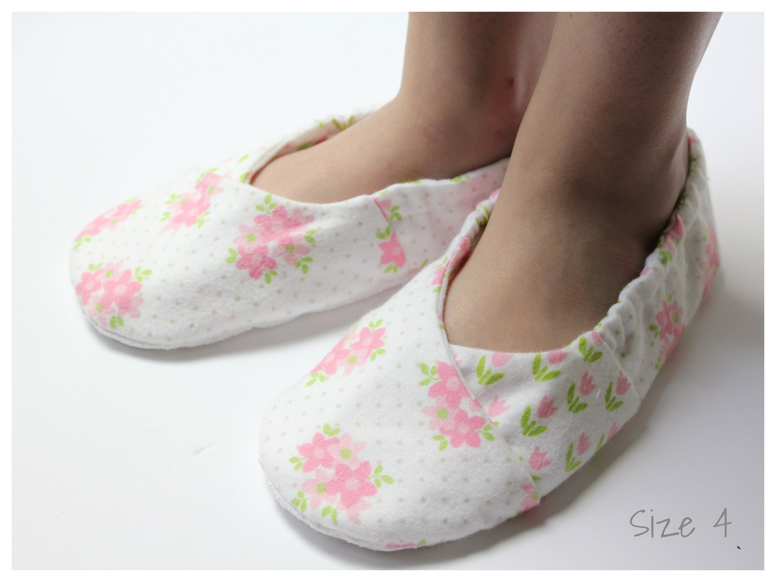Youth-women's Slipper - Wrap-overs - Sizes 1 to 13 - Digital Pdf Sewing ...