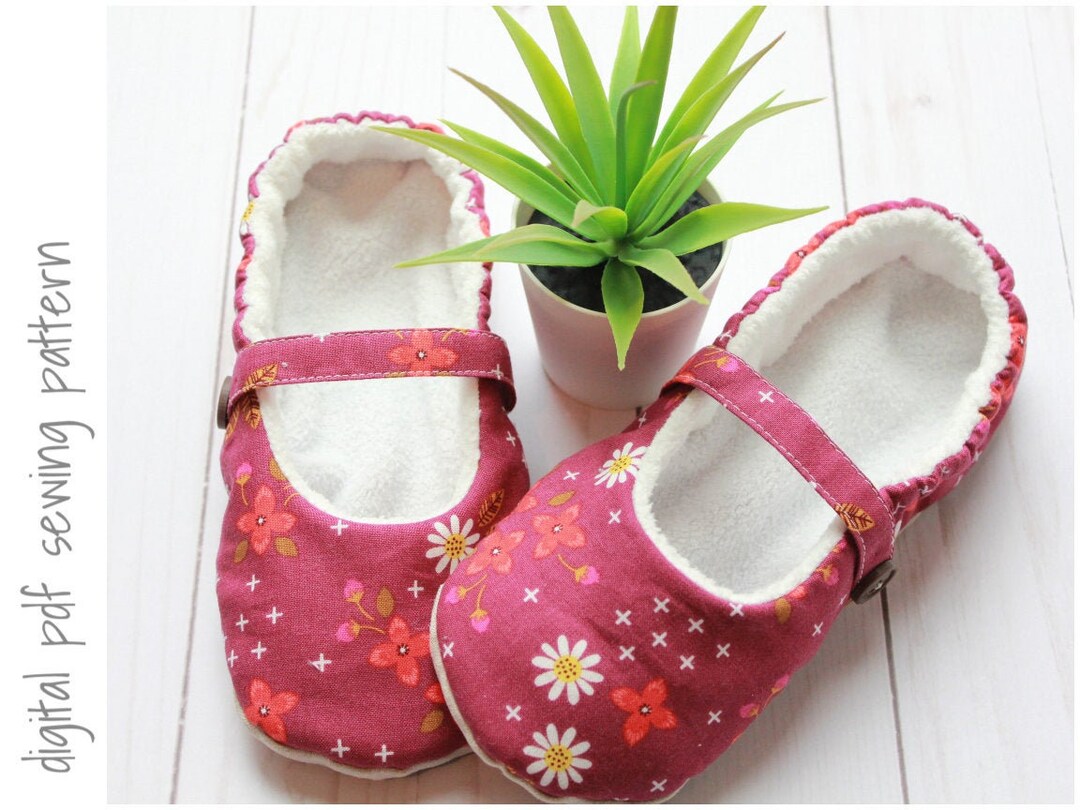 Adult Slipper Sewing Pattern | Soft Shoe Teen Adult Mom Dad Christmas ...