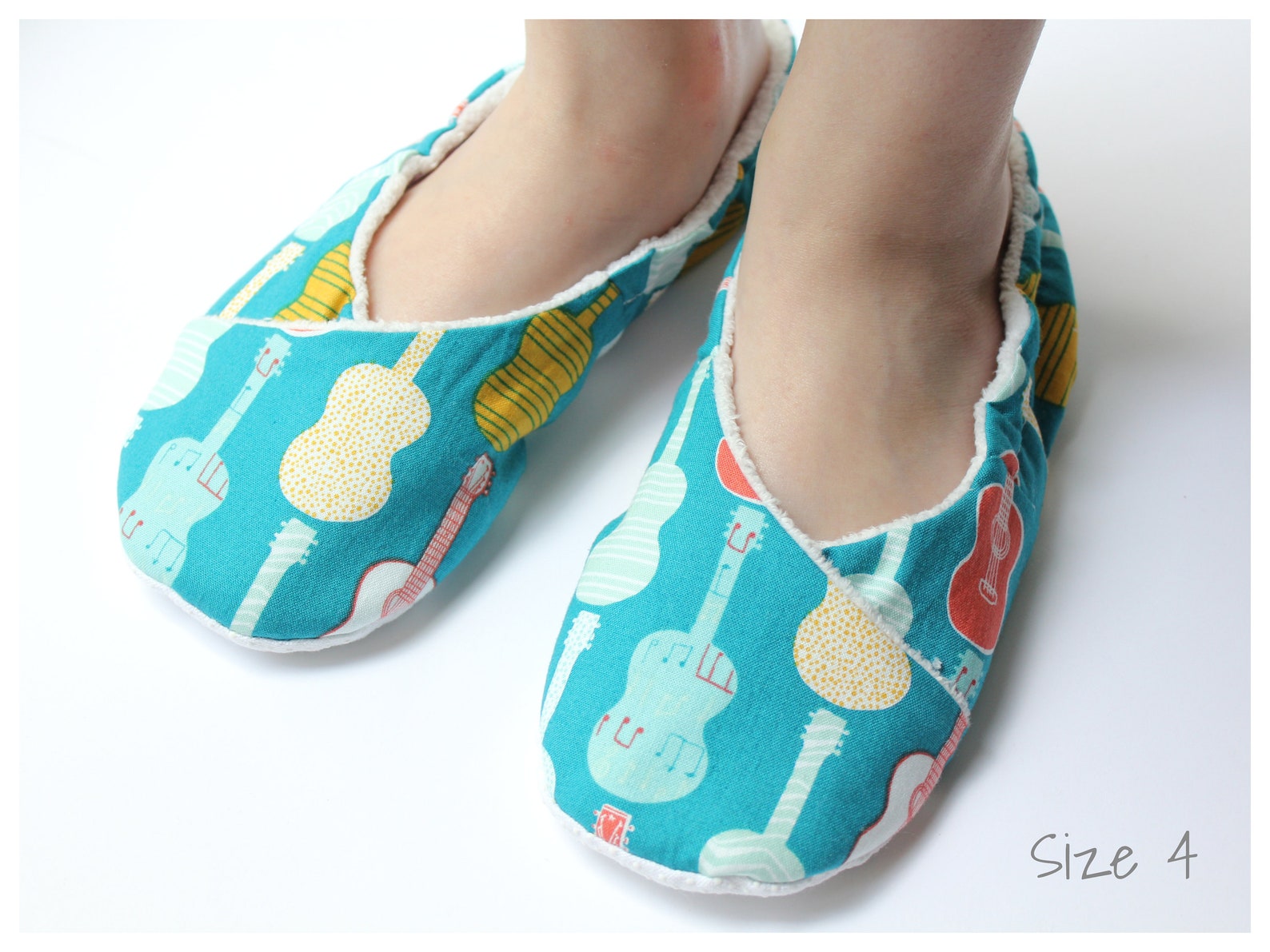 Youth-women's Slipper - Wrap-overs - Sizes 1 to 13 - Digital Pdf Sewing ...