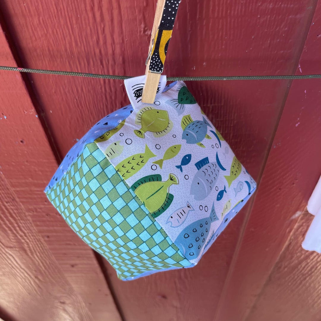 Baby Soft Block - Fishies - Made to Order - Etsy