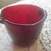 Beautiful Ruby Red Creamer Small Pitcher Creamer Ruby | Etsy