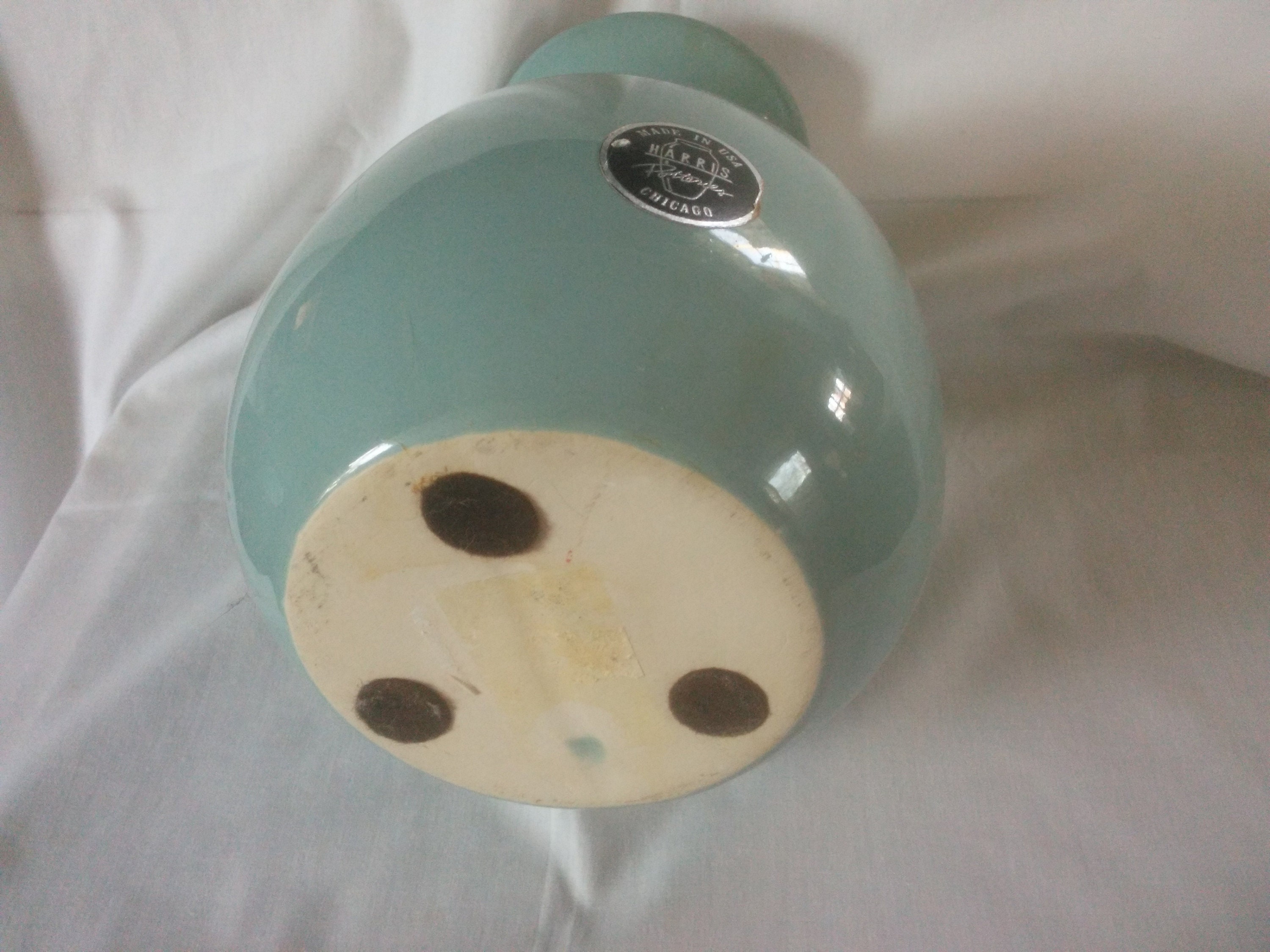 Vintage Chicago Harris Potteries Vase Pottery Vase Harris | Etsy