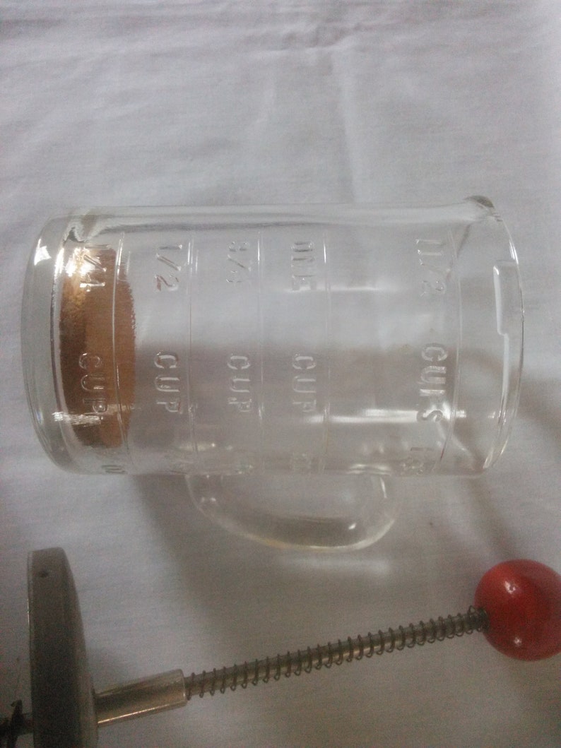 Vintage Pamco Chopper Glass Measuring Cup Farmhouse Etsy