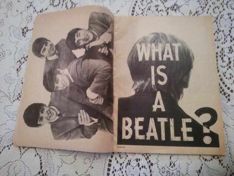 Vintage Beatles Magazine Beatles Beatles Magazine - Etsy