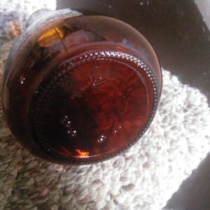 Vintage Brown Glass Syrup Pitcher - Family Size Syrup Pitcher - Syrup ...