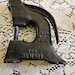 Vintage Cast Iron Punch - Cast Iron GEM Punch - Cast Iron Tool - Punch ...