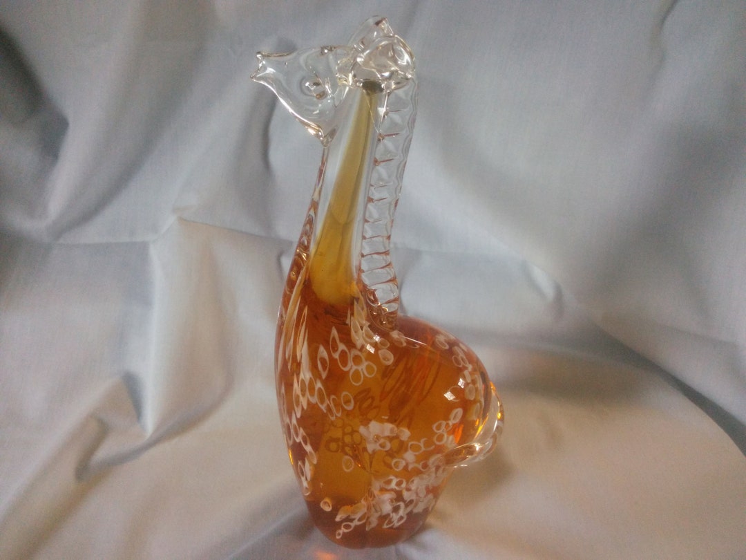 Vintage Giraffe Paperweight - Paperweight - Animal Decor - Giraffe ...