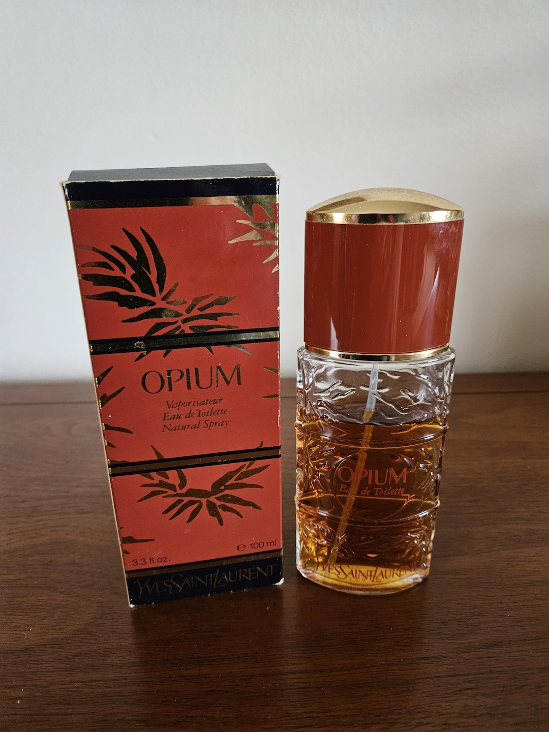 Vintage Opium Perfume - Perfume Bottle - Opium Eau De Toilette - Yves ...