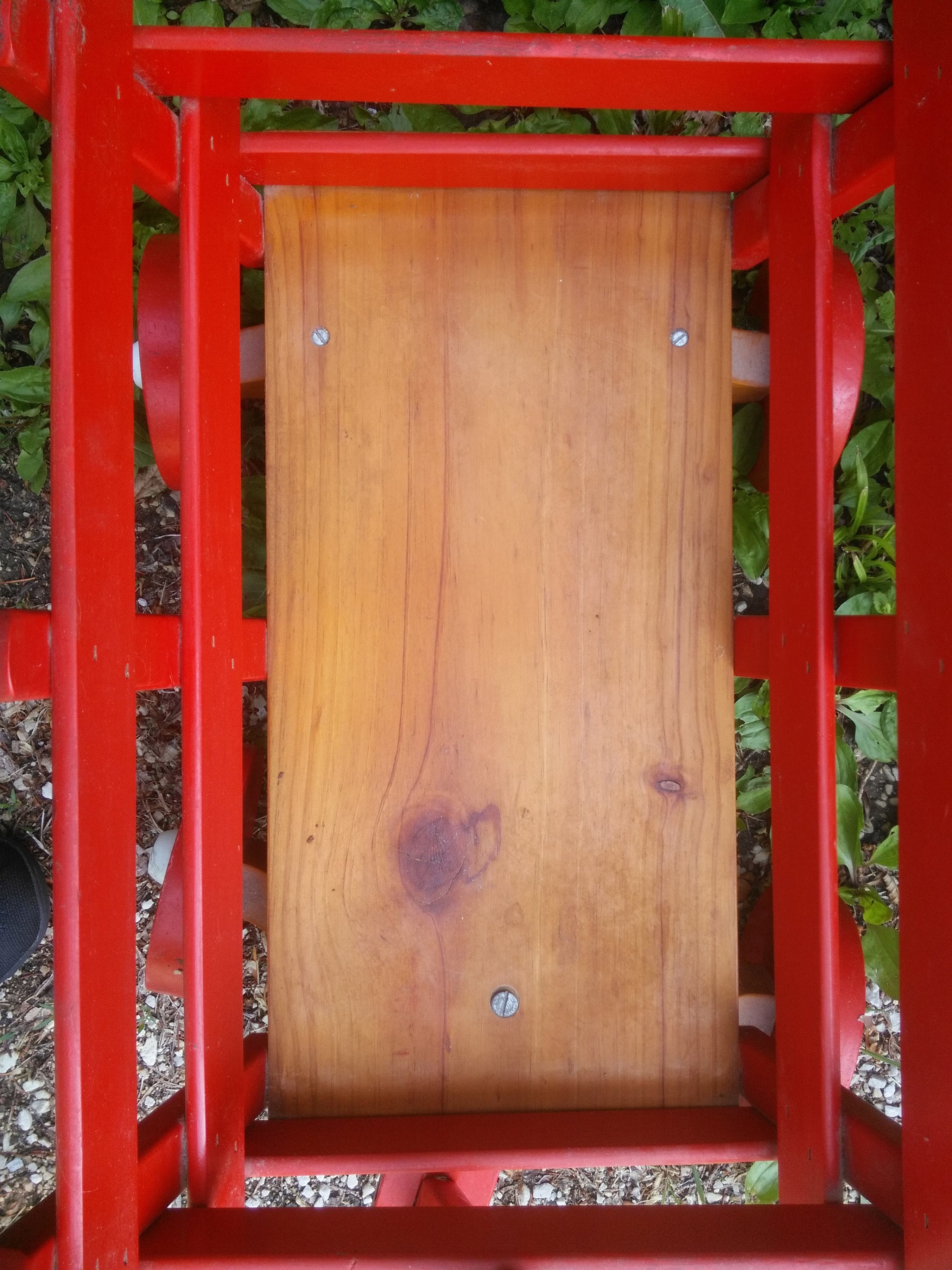Vintage Red Wagon - Small Wagon - Red Wagon - Wagon With Wood Sides ...
