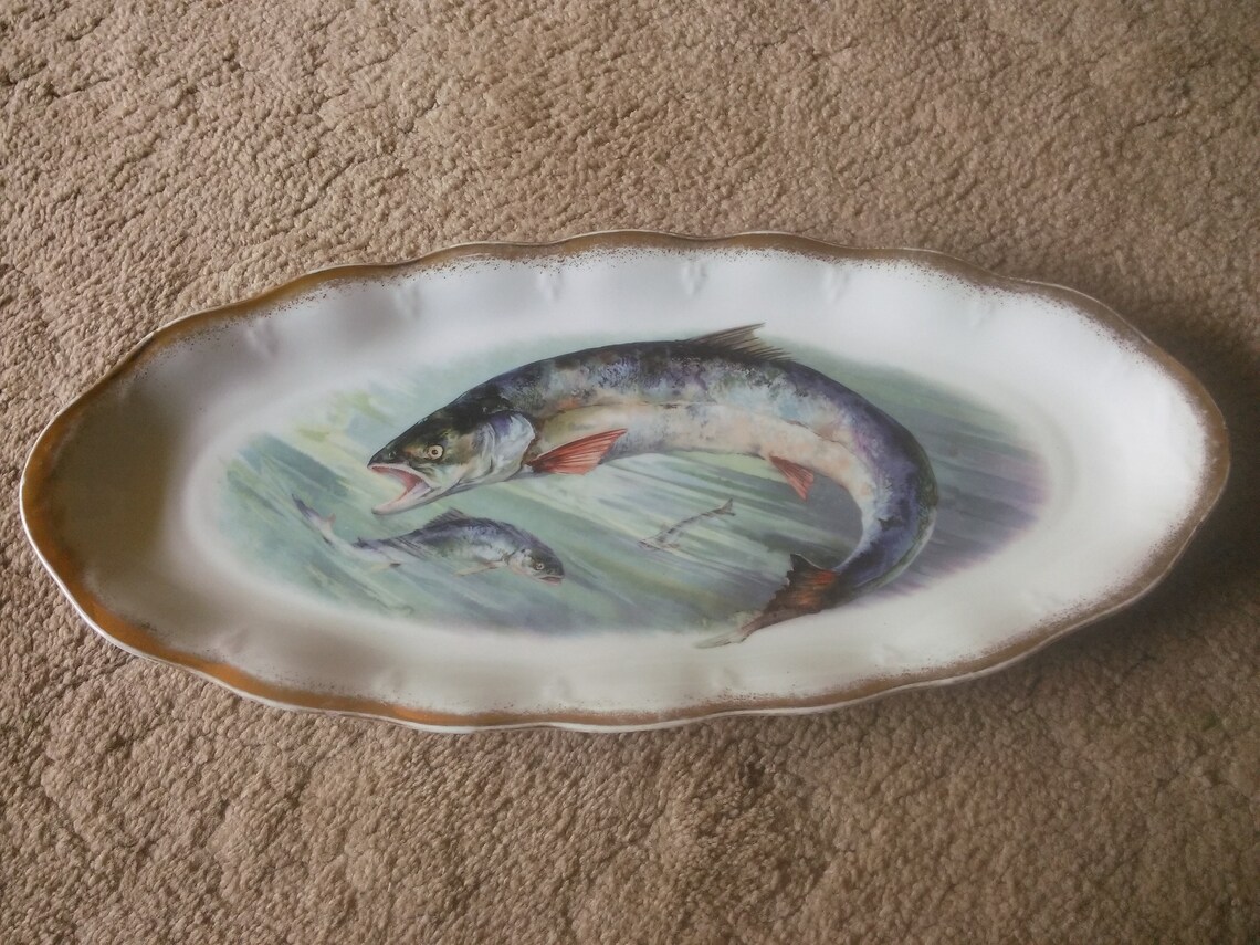 Beautiful Fish Platter Fish Platter Fish Plate Mignon - Etsy
