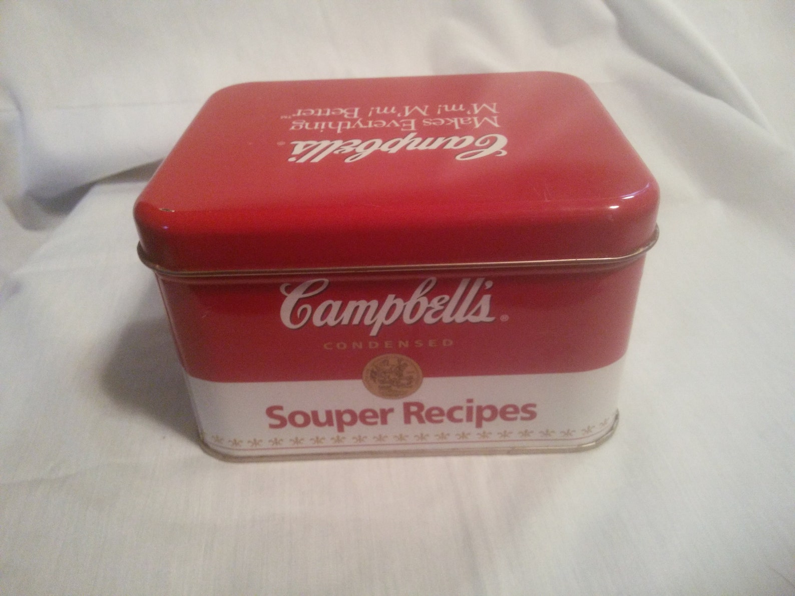 Vintage Recipe Box Recipe Box Campbell's Soup Recipe - Etsy