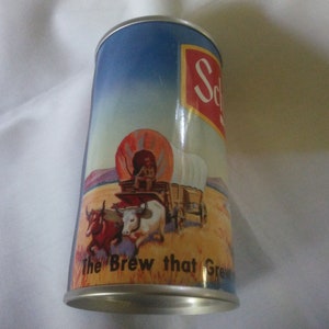 Vintage Schmidt Beer Can Bank Bank Beer Can Bank Schmidt Beer Steel ...