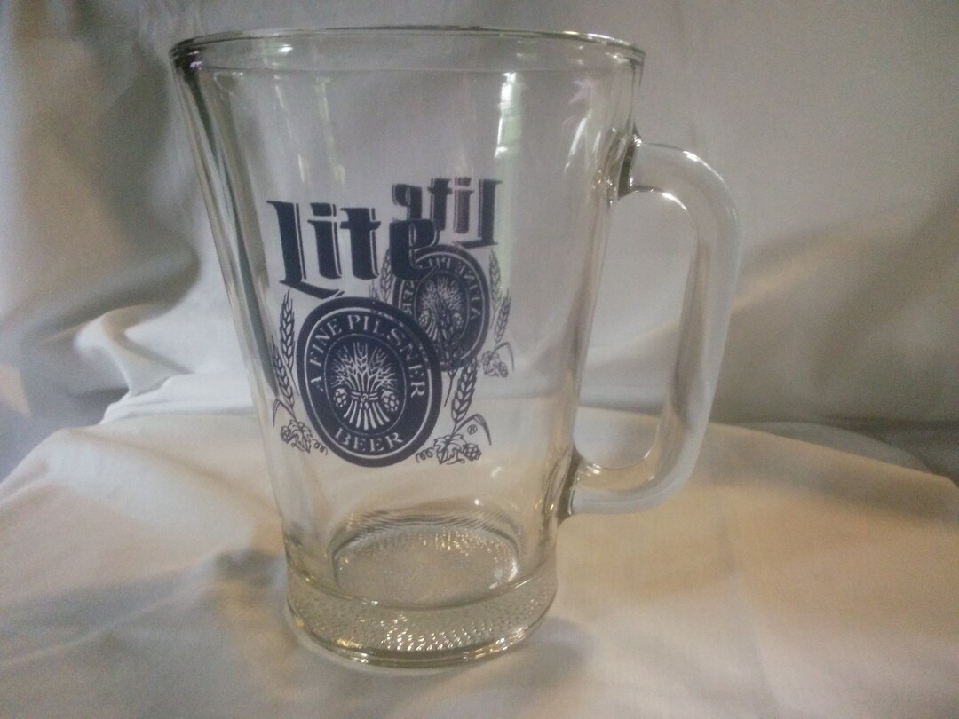 Vintage Miller Lite Beer Pitcher Miller Lite Beer Pitcher Miller Lite ...