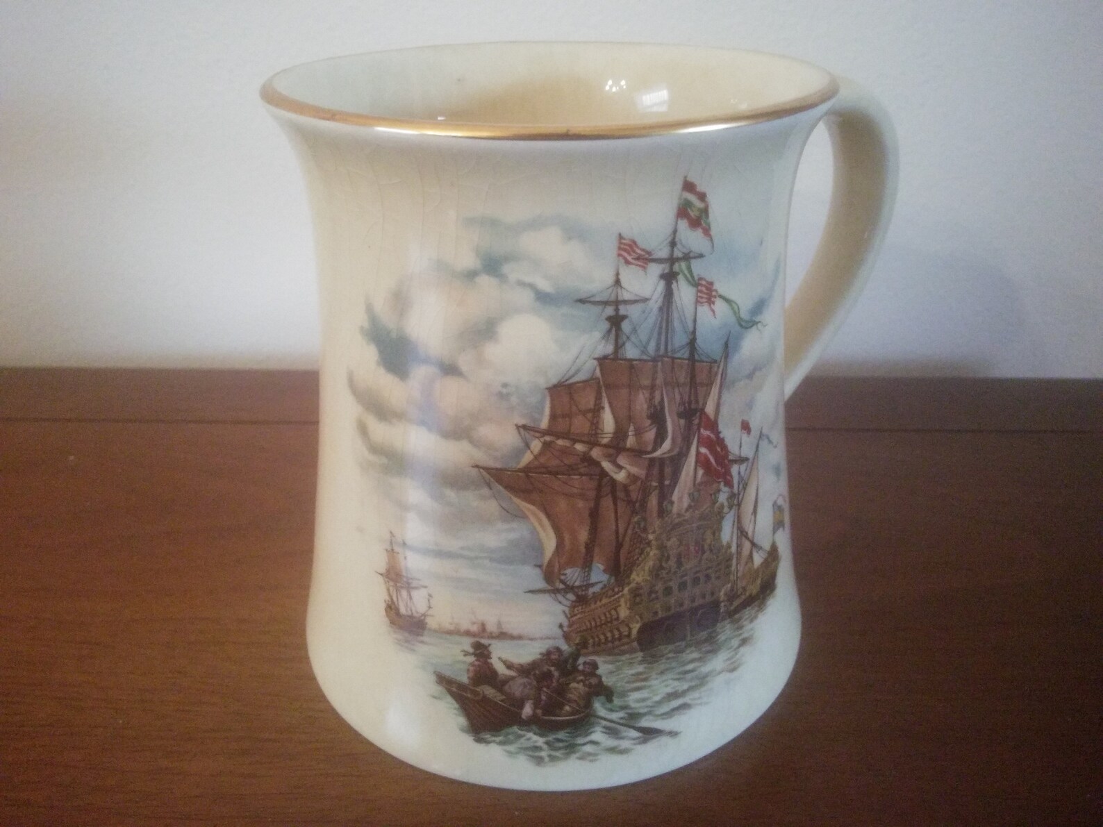 Antique Ship Mug Ship Mug Crown Devon England Mug - Etsy