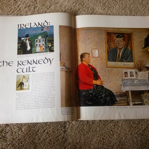 JFK Memorial Book Look Magazine - Look Magazine - Kennedy Memorabilia ...