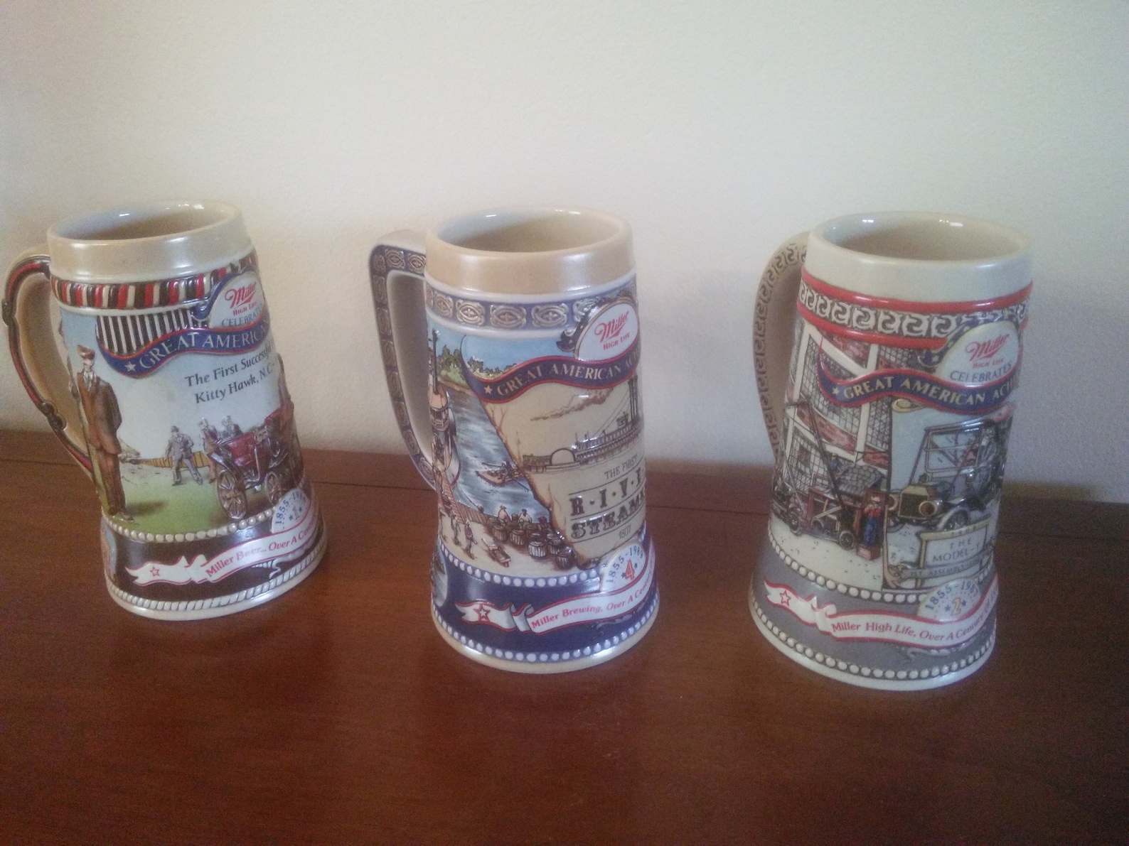 Vintage Miller Mug Set Beer Mugs Miller Beer Mugs - Etsy