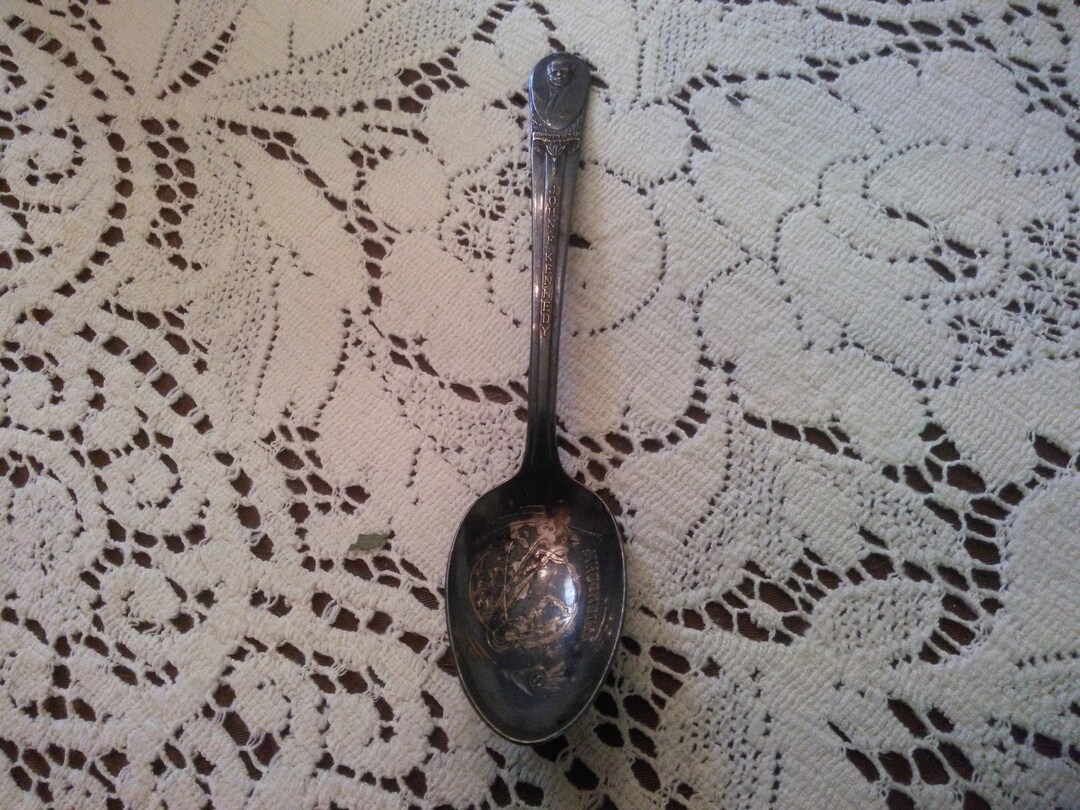 Vintage John F Kennedy Spoon Vintage Spoon Kennedy Memorabilia Kennedy ...