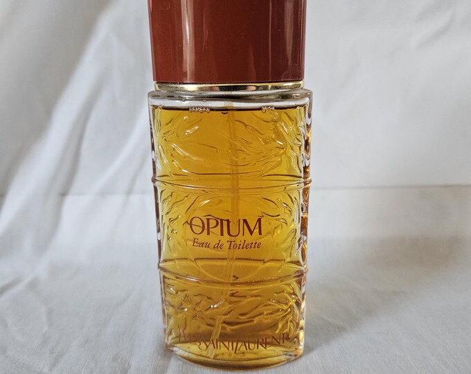 Vintage Opium Perfume - Perfume Bottle - Opium Eau De Toilette - Yves ...