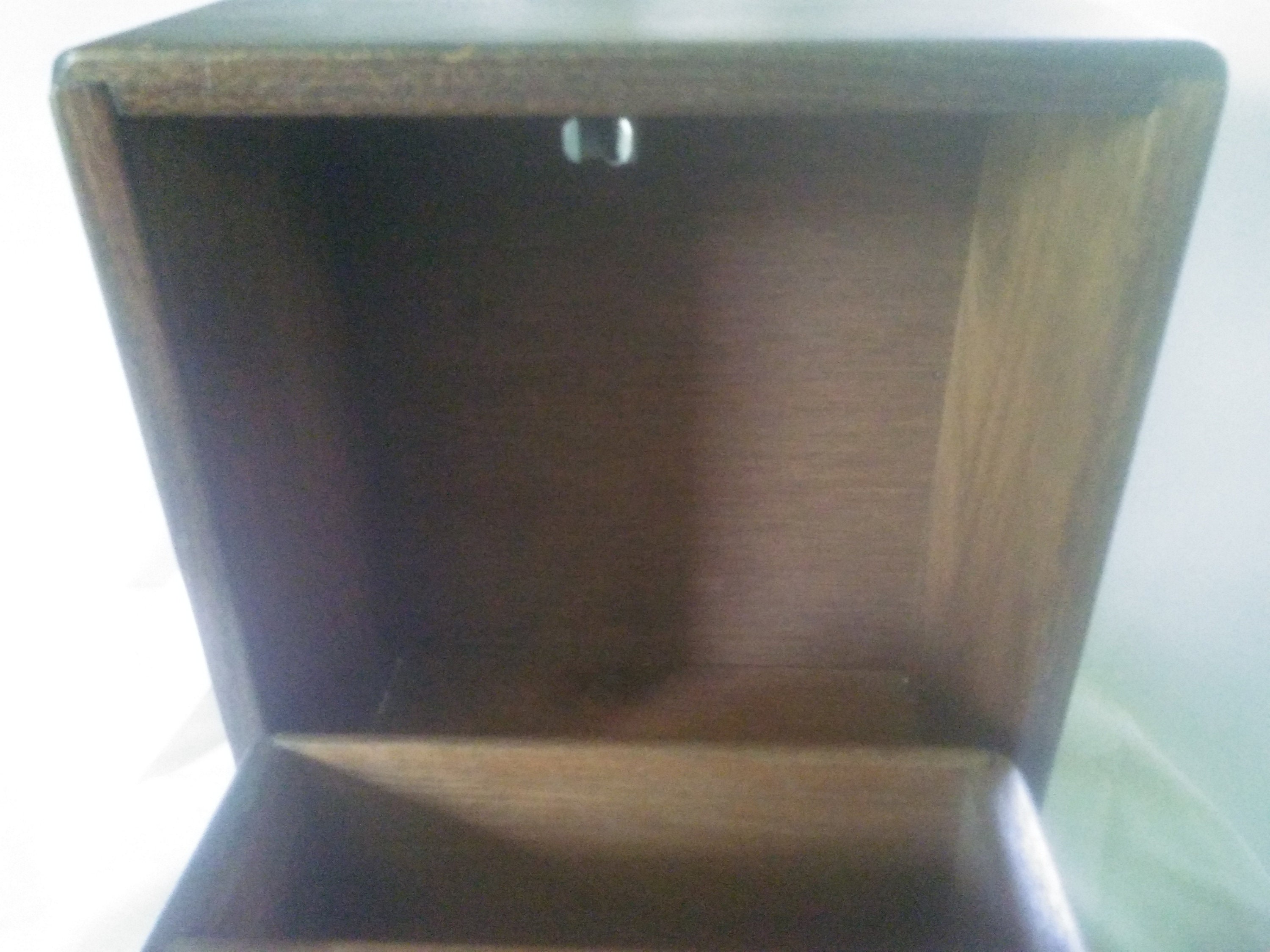 Vintage Wood Recipe Box Wood Storage Box Wood Box Unique | Etsy