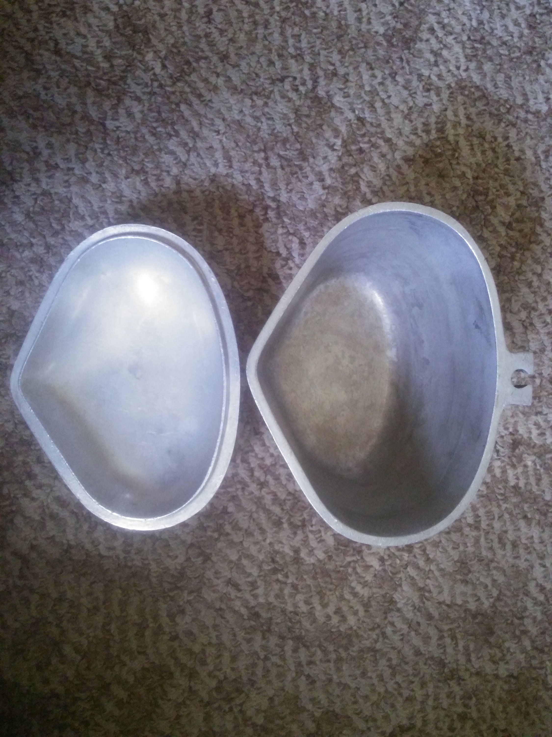 Vintage Century Silver Seal Covered Hammered Aluminum Pot - Heart Pot ...
