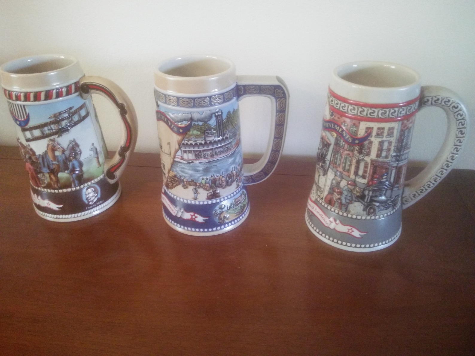 Vintage Miller Mug Set Beer Mugs Miller Beer Mugs - Etsy