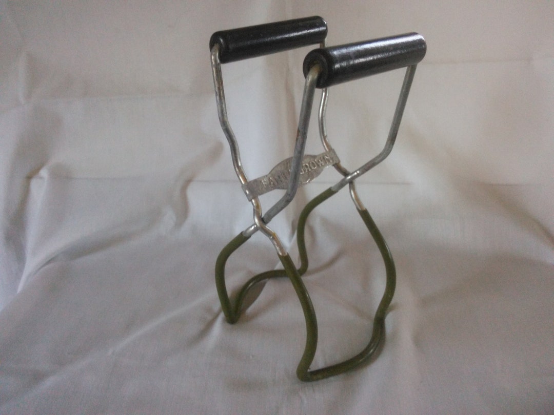 Vintage Green Handled Jar Grabber - Green Handle - Vintage Canning Tool ...