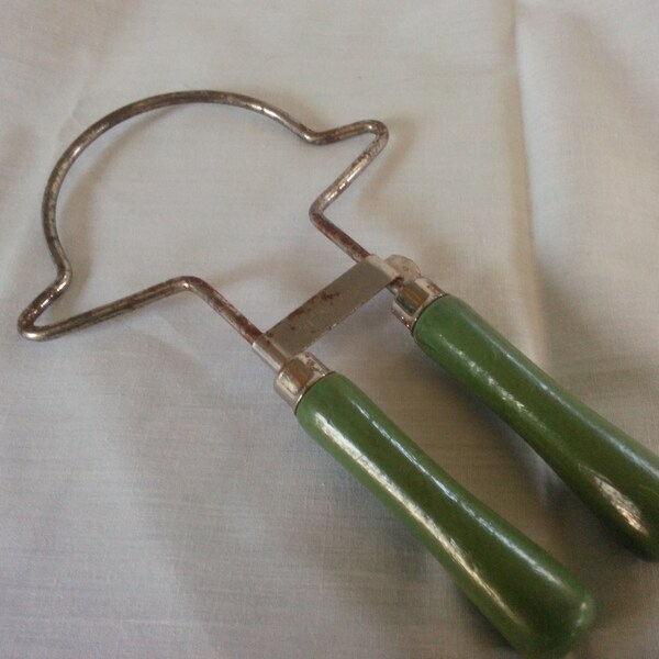 Vintage Kitchen Tools Green Handle - Etsy